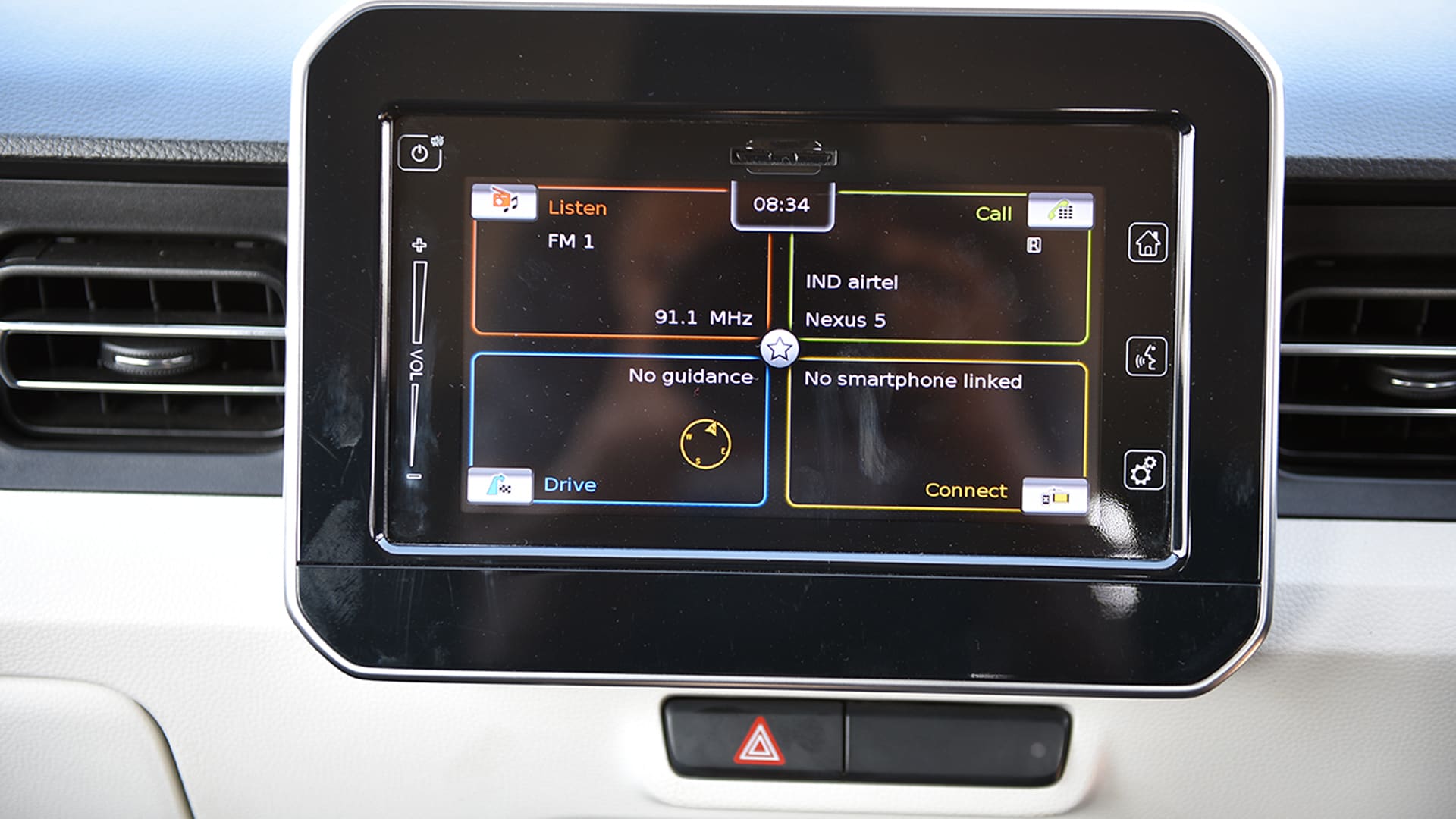 Maruti Suzuki Ignis 2017 Alpha Petrol Interior Car Photos - Overdrive