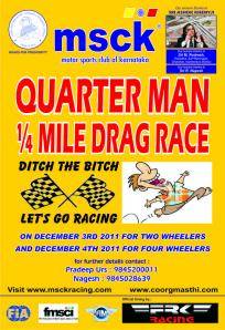 Quarter mile race organized by MSCK - Overdrive