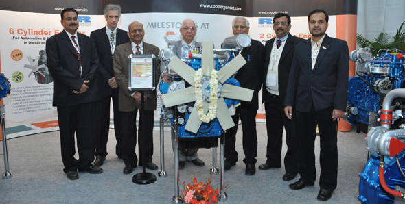 Auto Expo 2012 Cooper unveil their 4-cylinder engine - Overdrive