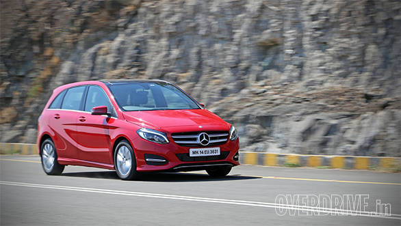2015 Mercedes-Benz B-Class diesel facelift review (India) - Overdrive