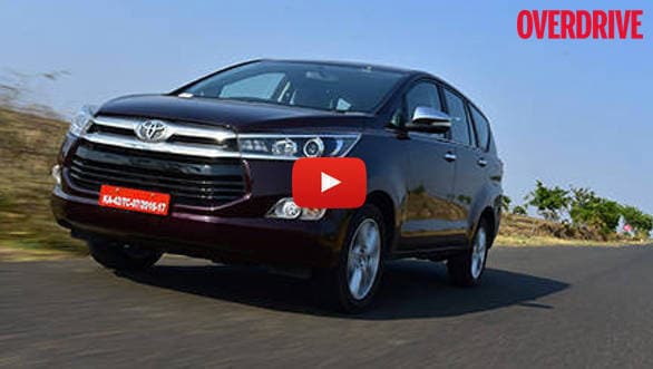 Video: Toyota Innova Crysta - First Drive Review - Overdrive