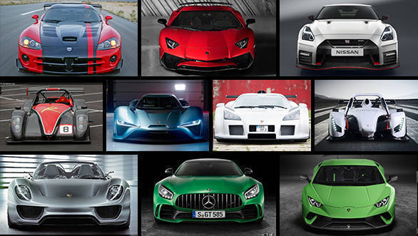 Top 10 cars that smashed the Nurburgring lap times - Overdrive