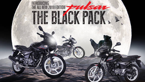 Bajaj introduces 2018 Pulsar Black Pack edition in India - Overdrive