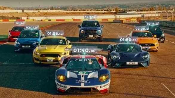 Video worth watching: Ford Performance models on a race track - Overdrive