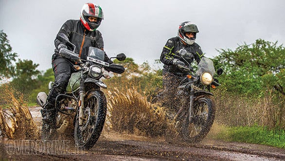 Mucking about: Hero XPulse 200 vs Royal Enfield Himalayan - Overdrive
