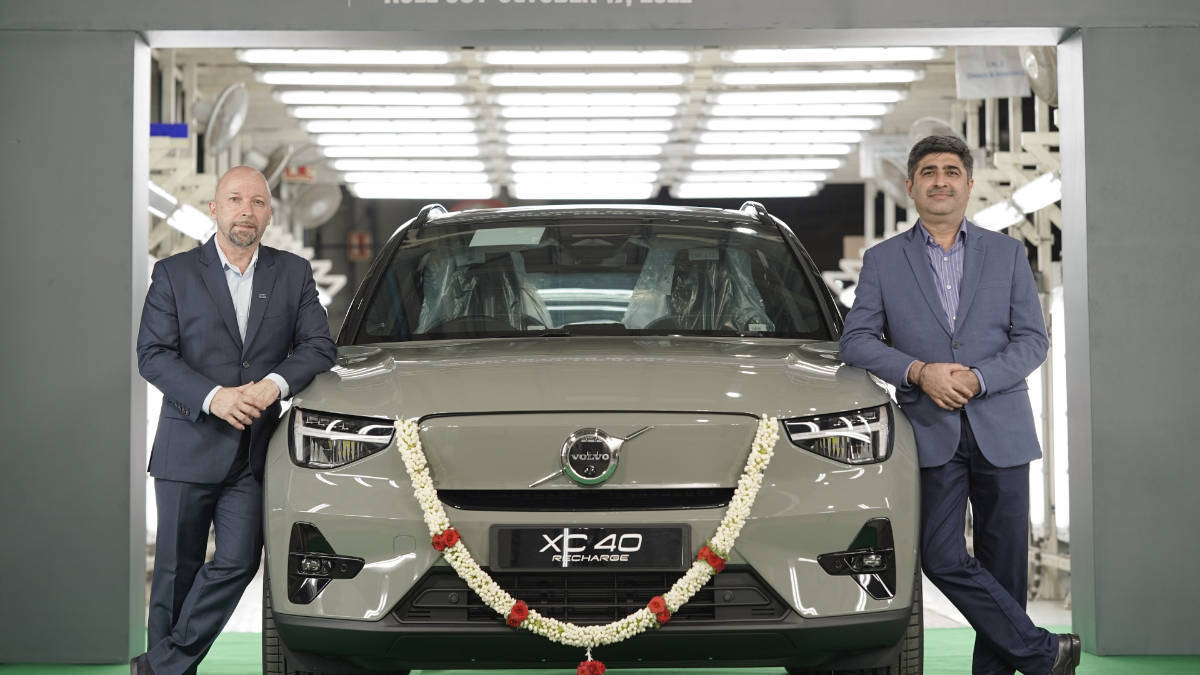 Locally-assembled Volvo XC40 Recharge electric SUV production begins in ...