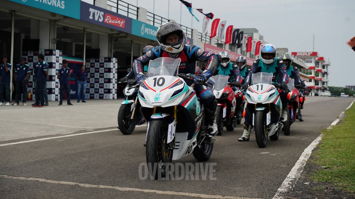 TVS Eurogrip Protorq Extreme Tyre Review and Track Experience - Overdrive