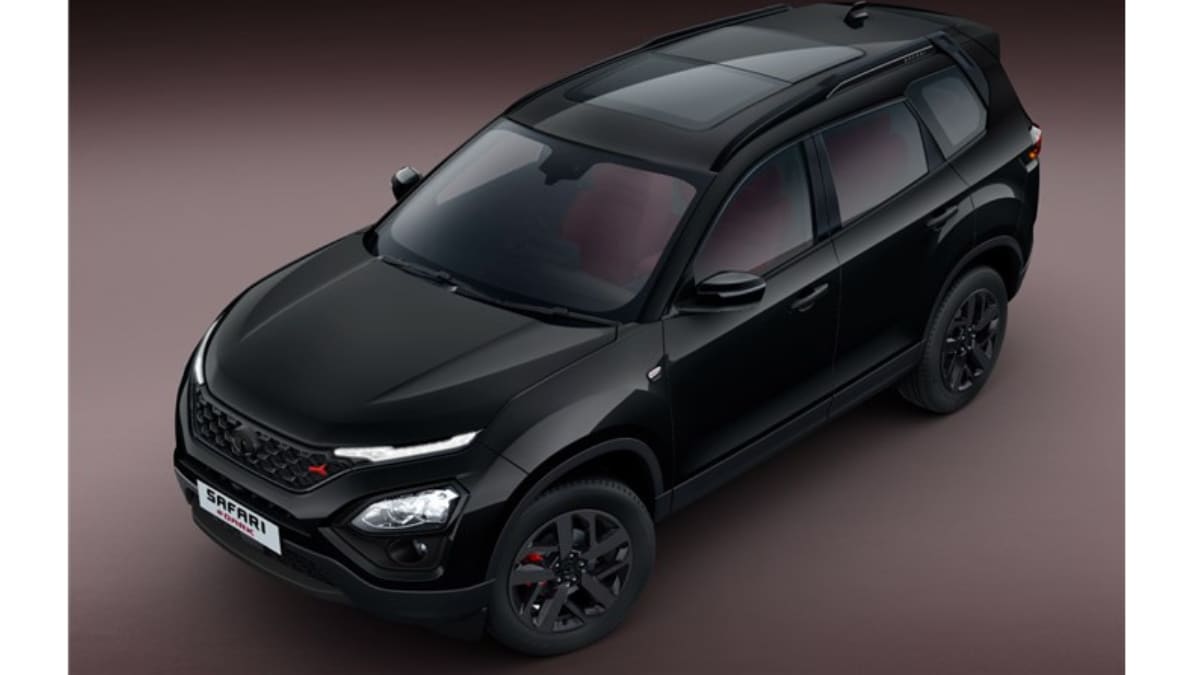 Tata Harrier and Safari Red Dark Edition unveiled with ADAS features ...