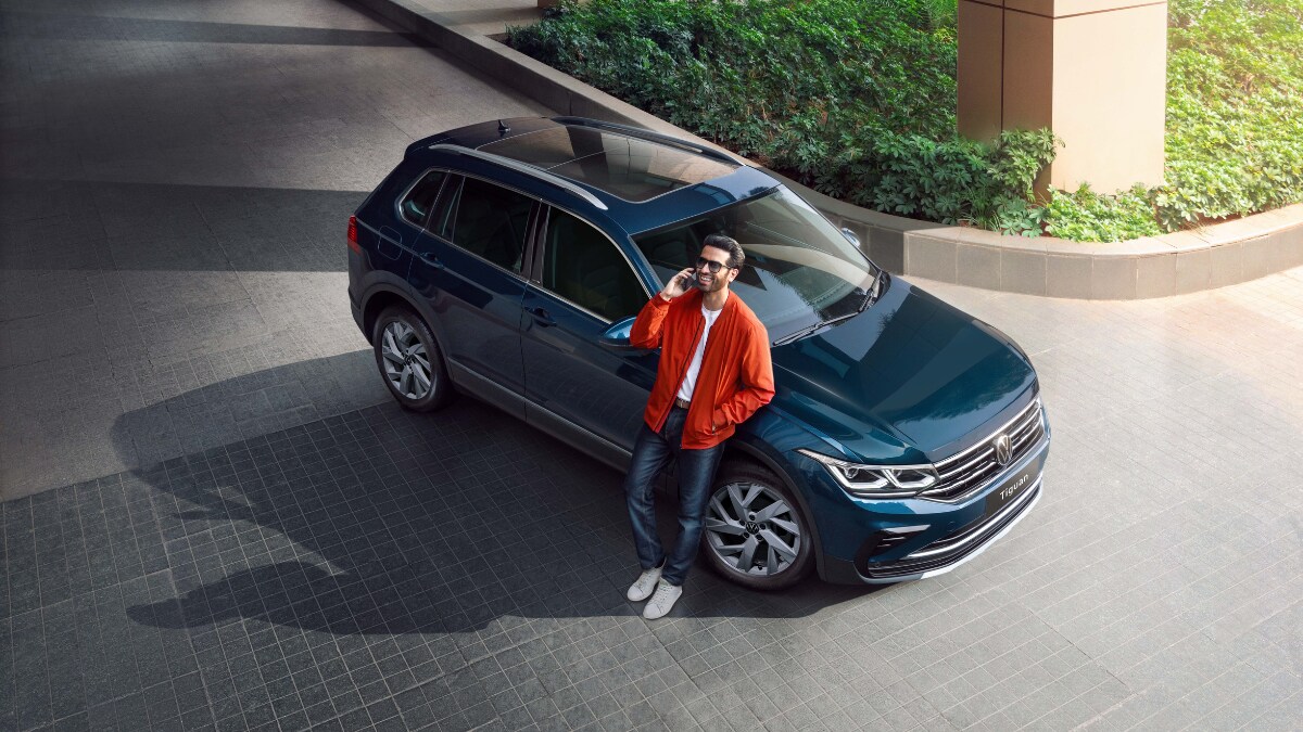 BS6.2 Volkswagen Tiguan launched in India, priced at Rs 34.69 lakh ...