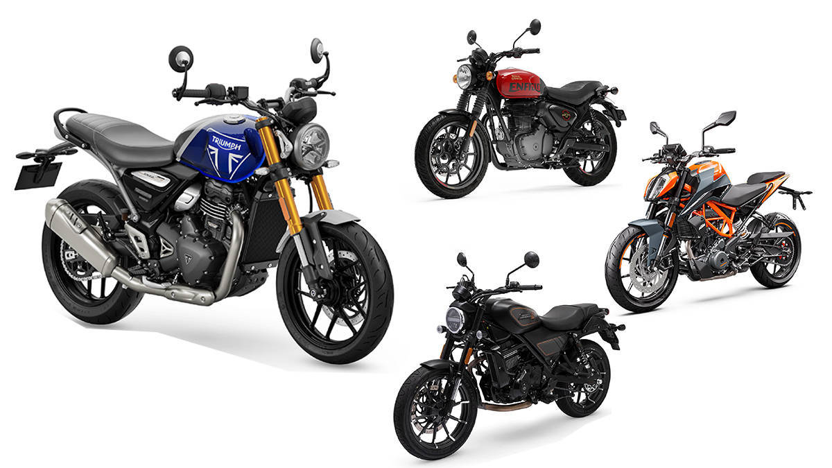 Spec comparison: Triumph Speed 400 vs Harley-Davidson X440 vs Royal ...