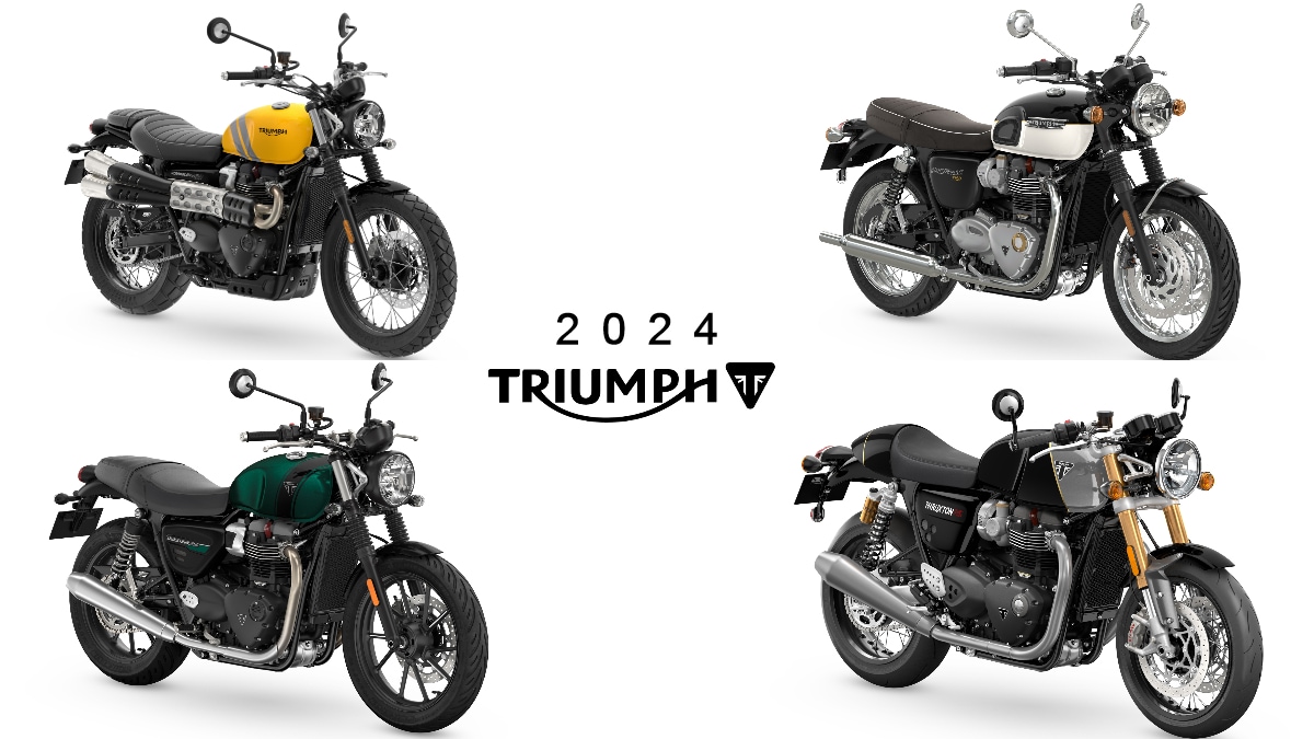 2024 Triumph modern classic motorcycles get new paint options - Overdrive