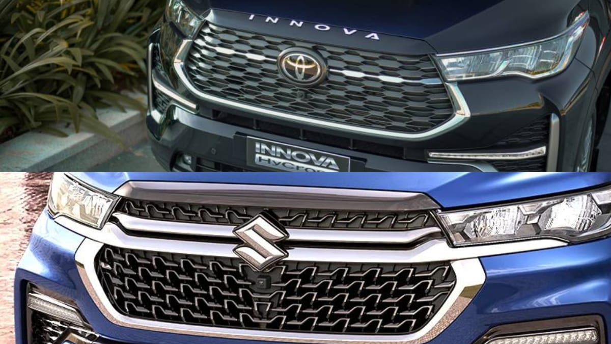 Maruti Suzuki Invicto Vs Toyota Innova Hycross: What's different ...