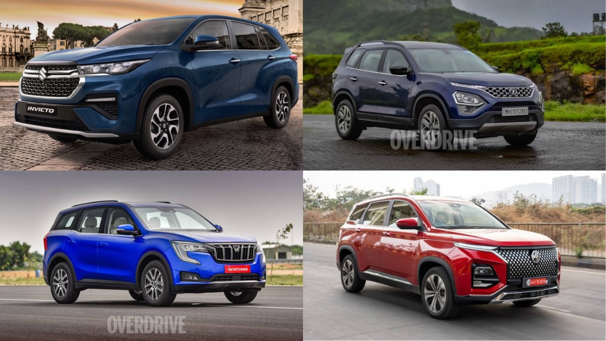 Spec comparison: Maruti Suzuki Invicto vs Toyota Innova Hycross vs MG ...