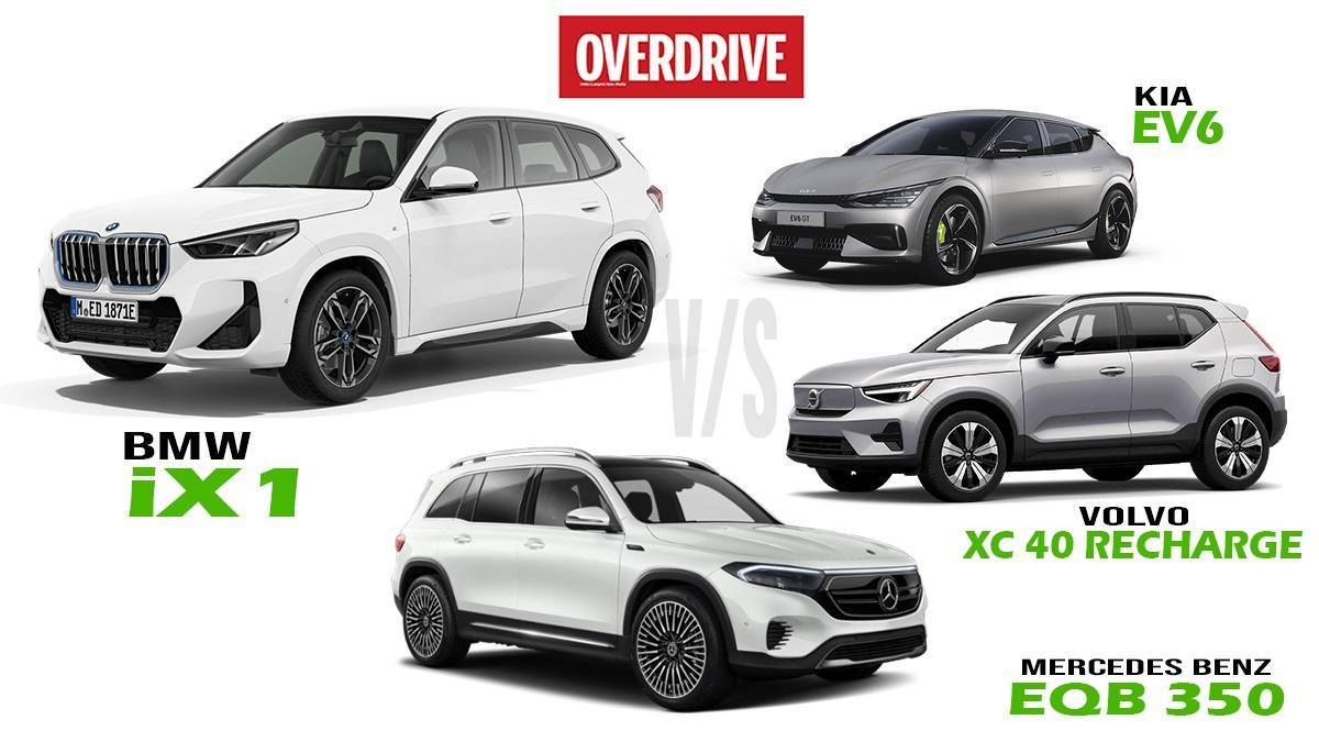 Spec comparison: BMW iX1 vs Volvo XC40 Recharge vs Mercedes-Benz EQB vs Kia EV6 - Overdrive