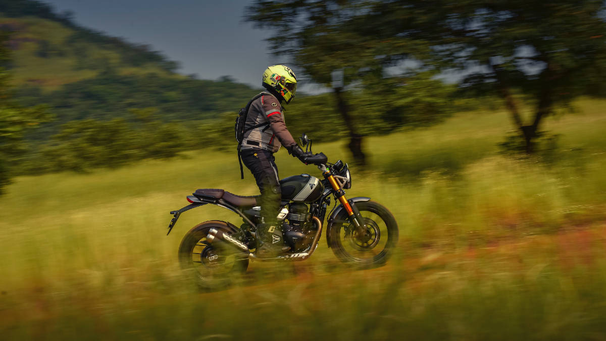 Triumph Scrambler 400 X review, first ride - Diamond in the rough ...