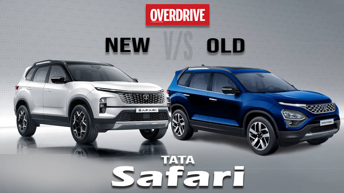 Tata Safari facelift: Old vs New - Overdrive