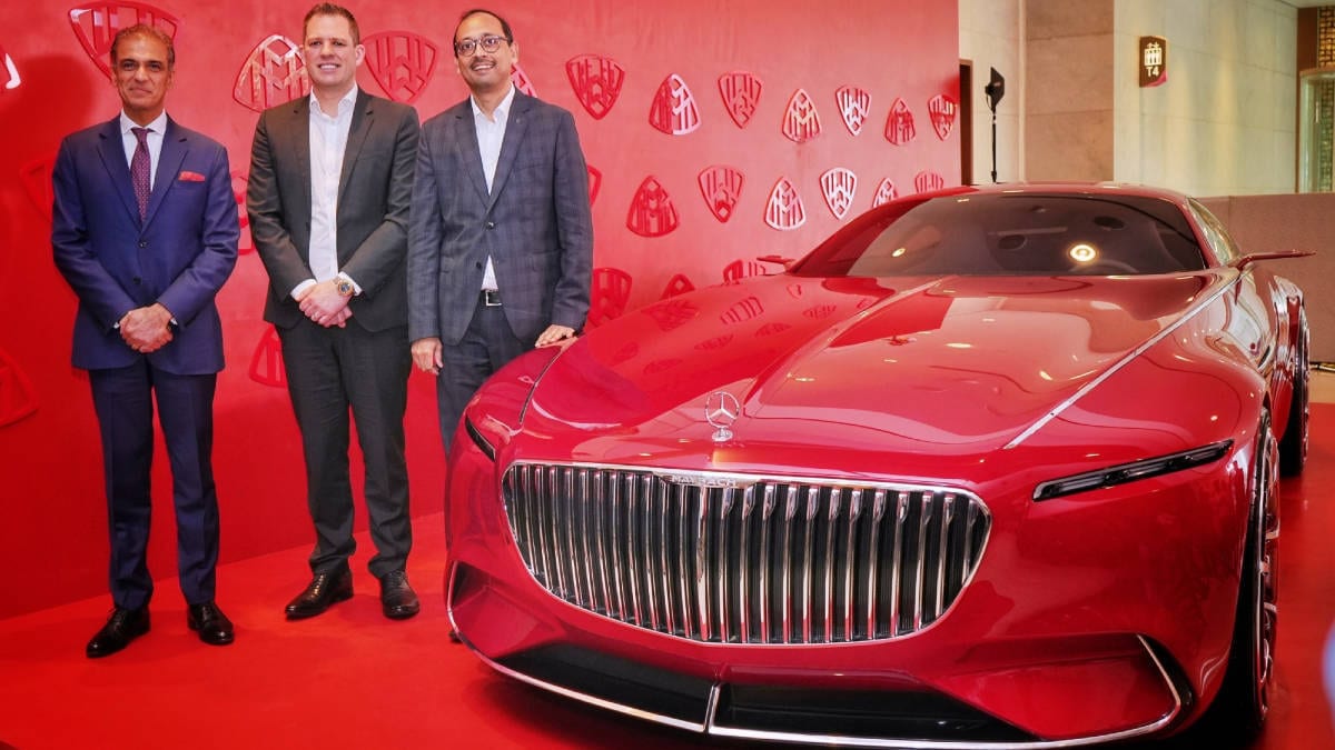 Mercedes-Maybach Vision 6 Concept Coupe showcased in India - Overdrive