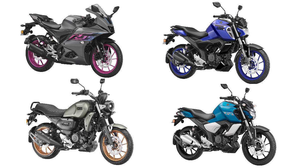 2024 Yamaha R15 V4 and FZ series launched in India with new colours ...