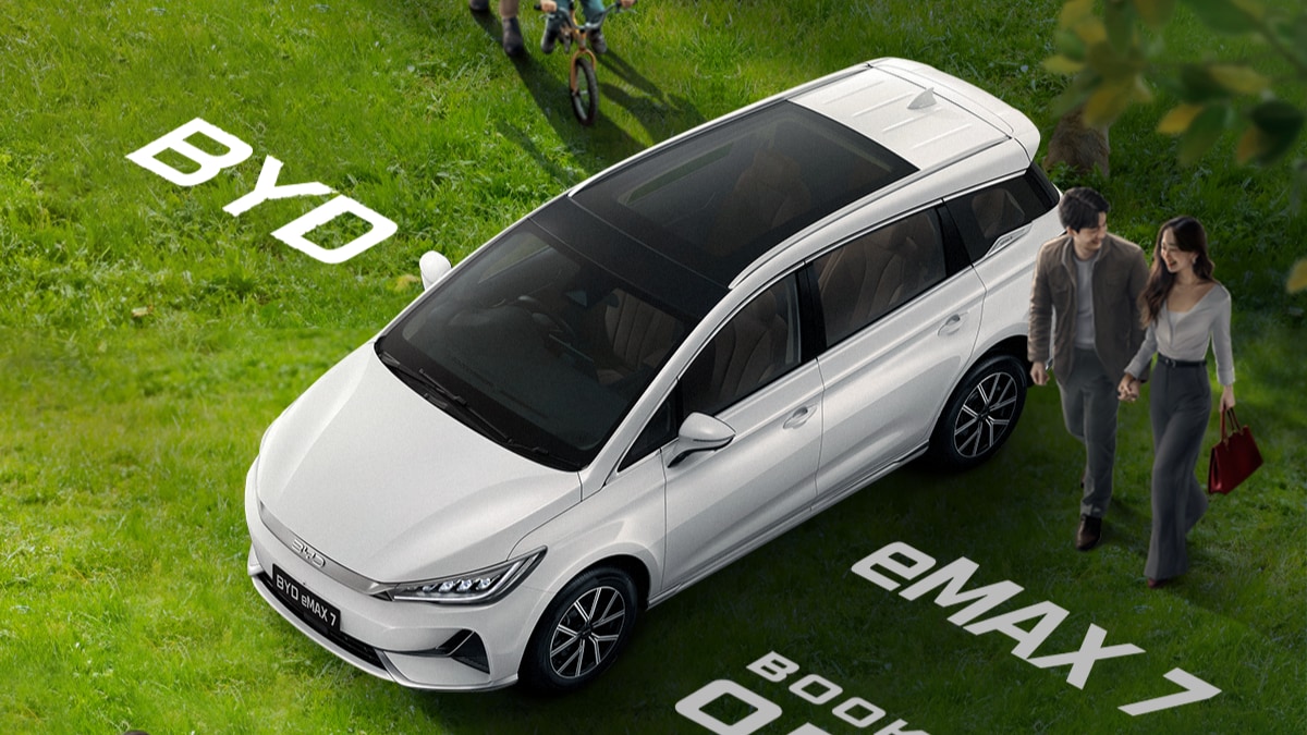 BYD eMAX 7 bookings open in India - Overdrive