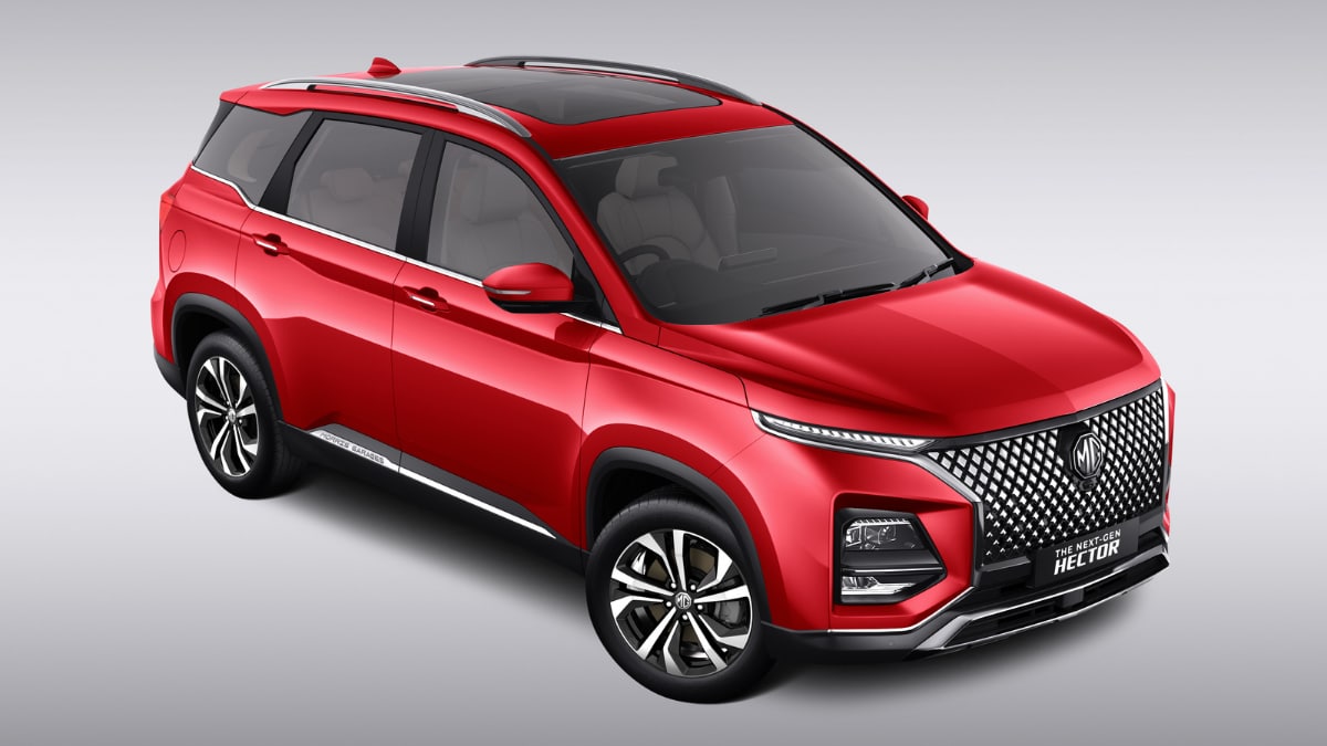 MG Hector Plus gets two new variants - Overdrive