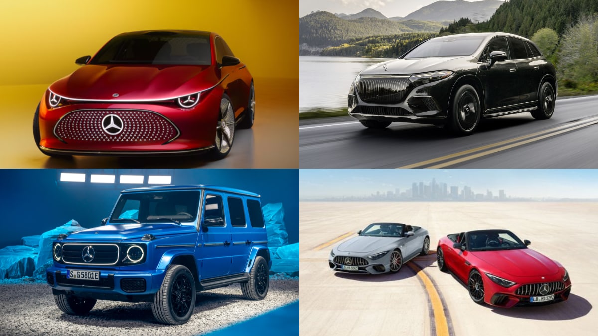 Mercedes-Benz India to showcase a concept car at Bharat Mobility Show ...