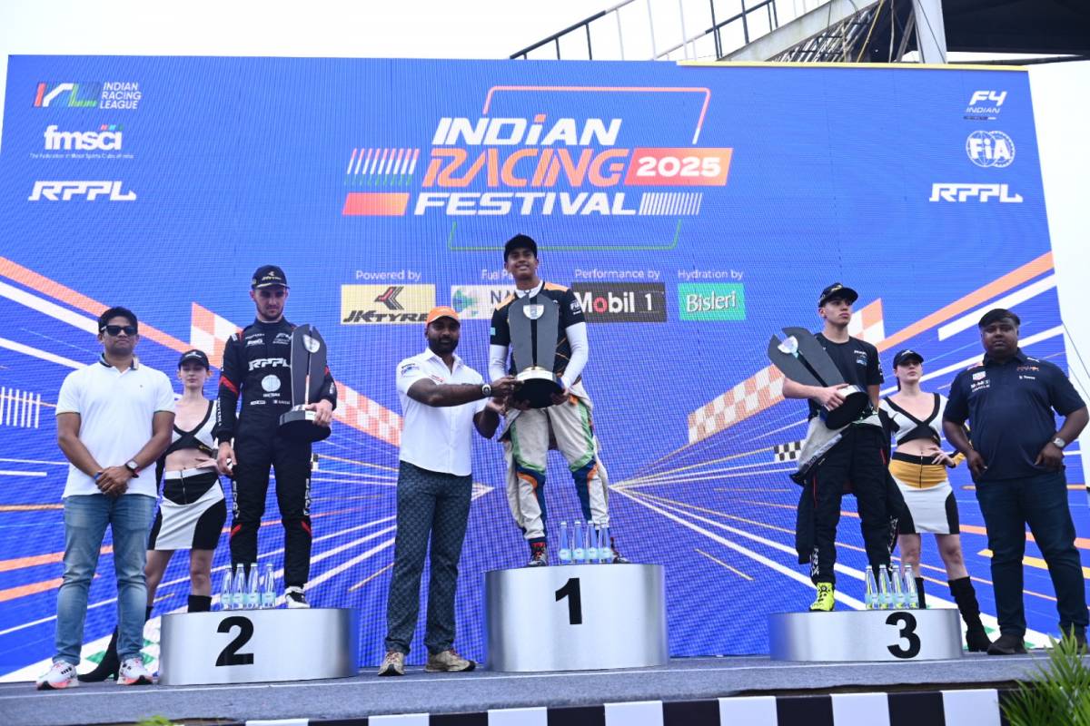 Indian racing athlete Sai Sanjay wins for Speed Demons Delhi at Indian ...